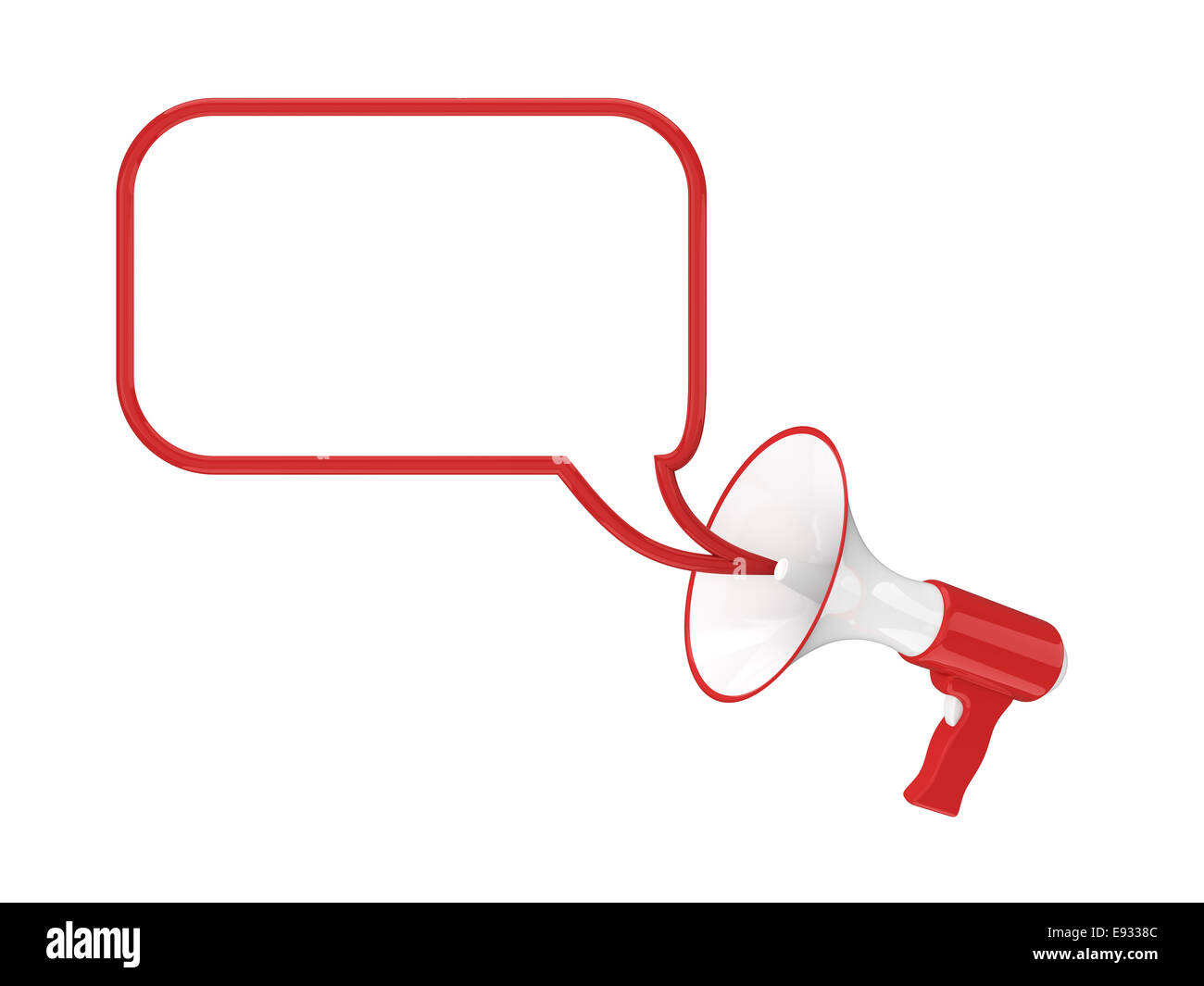 Speaker with megaphone hi-res stock photography and images - Alamy