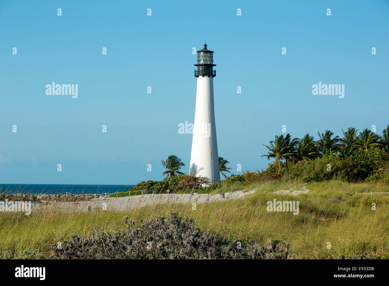 DUNES KEY BISCAYNE LIGHTHOUSE BILL BAGGS CAPE FLORIDA STATE PARK ...
