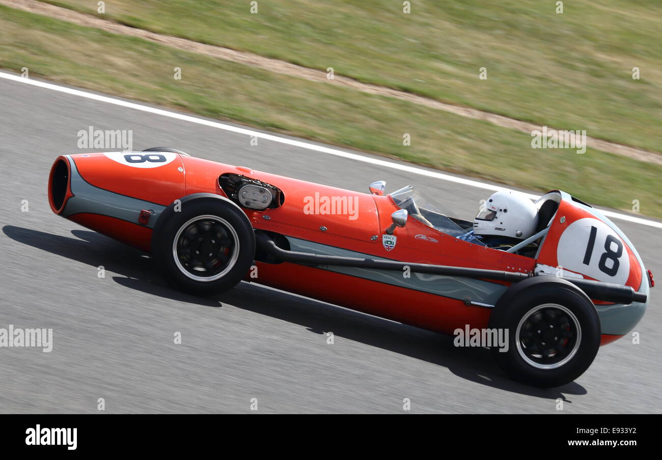 Sadler FJ classic Formula Junior racing car Stock Photo - Alamy