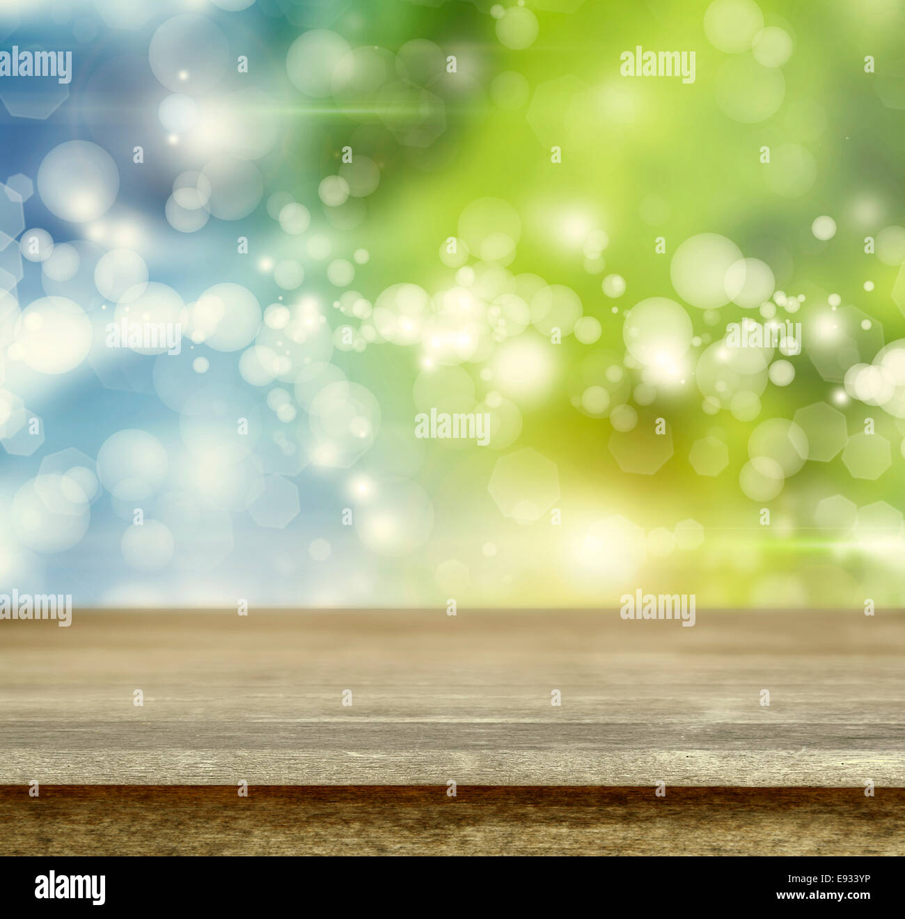 Empty table in front of abstract background Stock Photo - Alamy