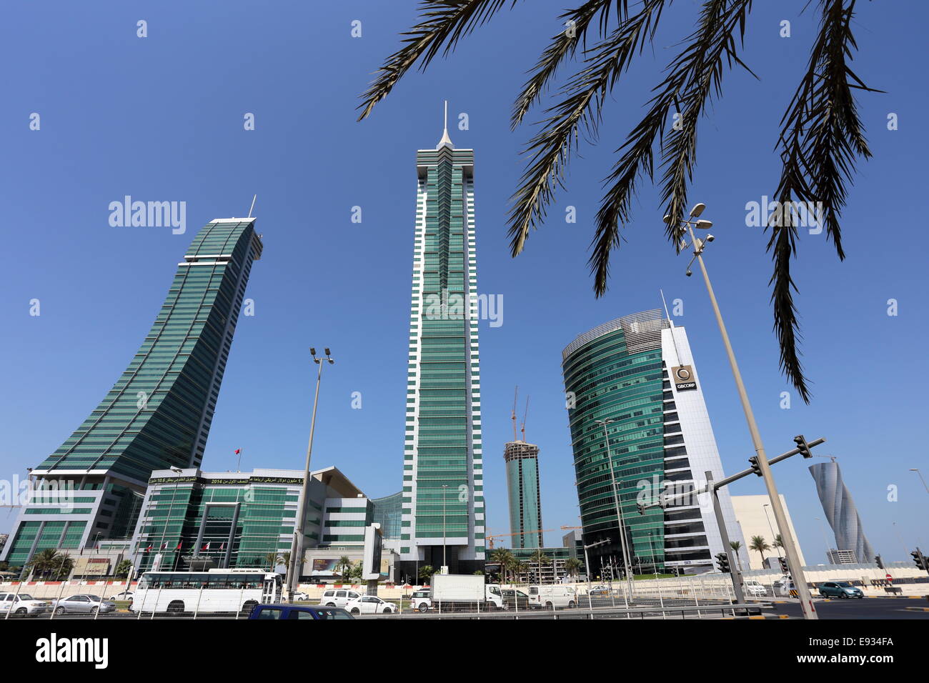 Bahrain financial harbor hi-res stock photography and images - Alamy