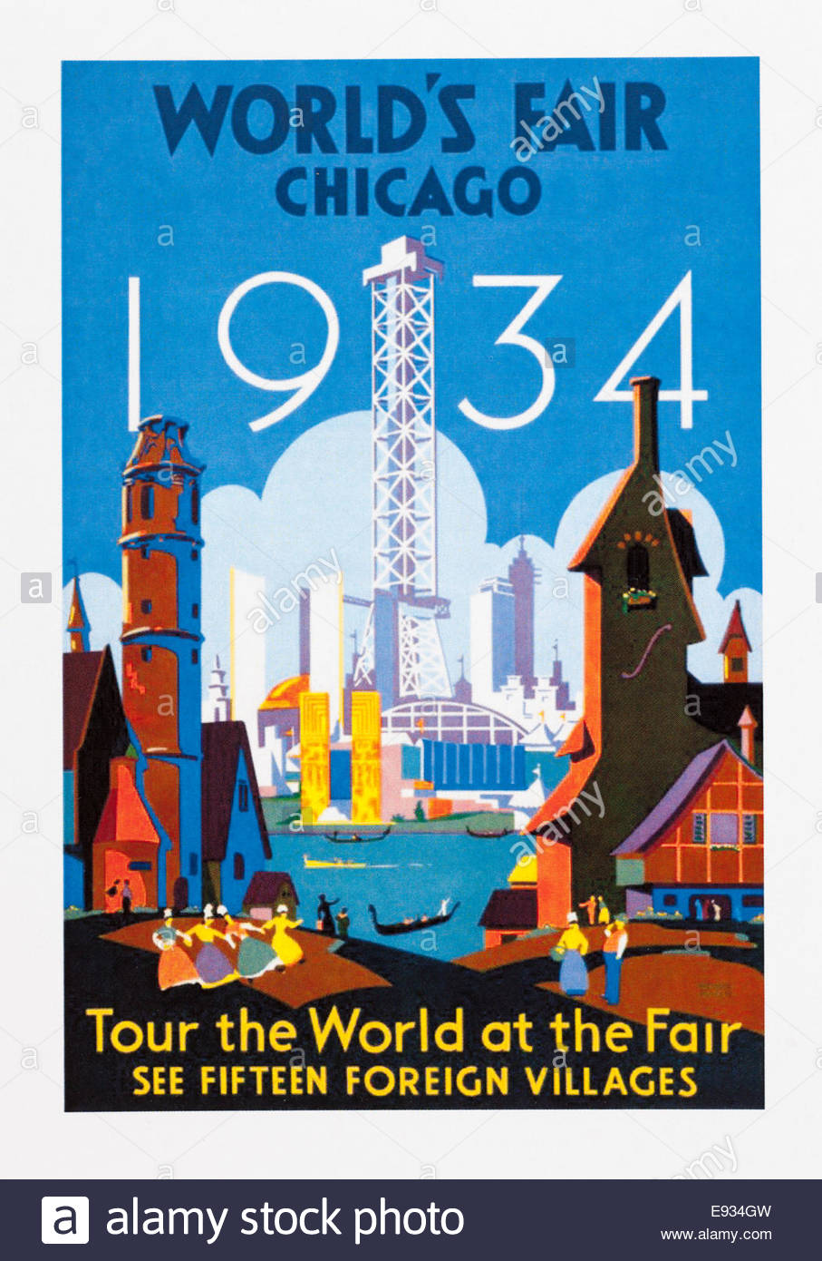 Chicago Poster Stock Photos & Chicago Poster Stock Images - Alamy