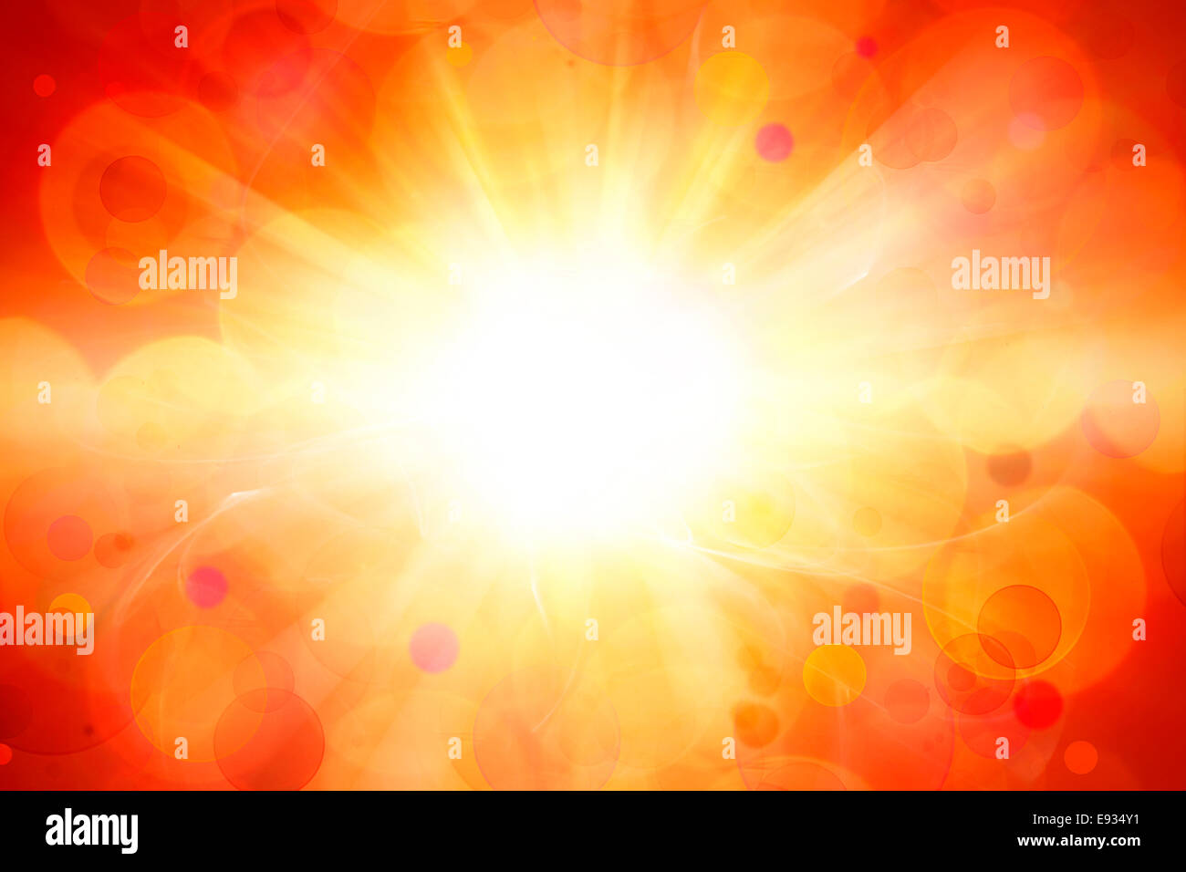 Bright blast of light background Stock Photo - Alamy