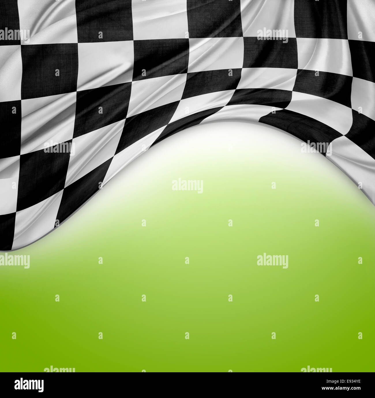 Green white black flag hi-res stock photography and images - Alamy
