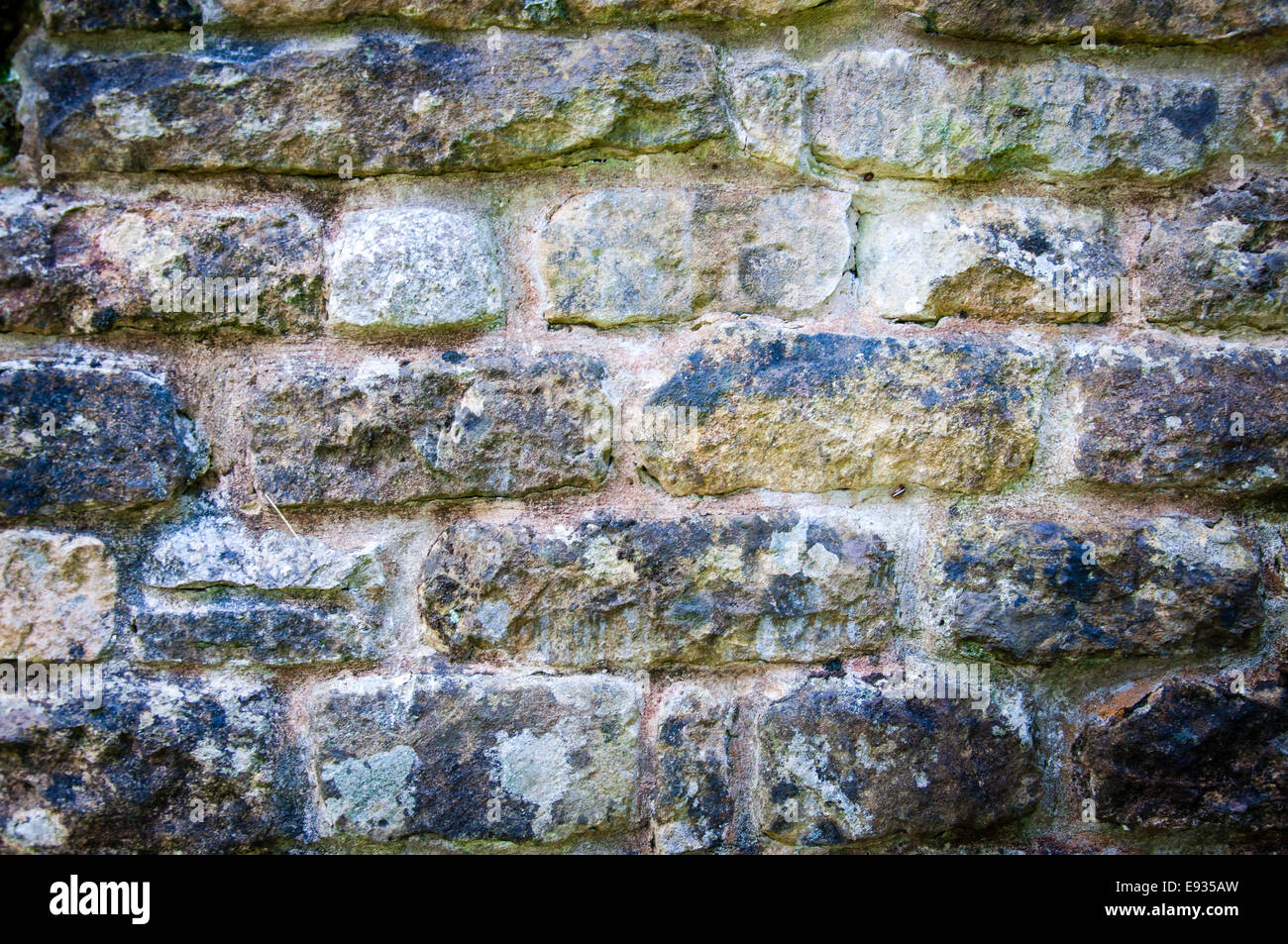 Background Texture Of English Rustic Stone Wall Stock Photo - Alamy