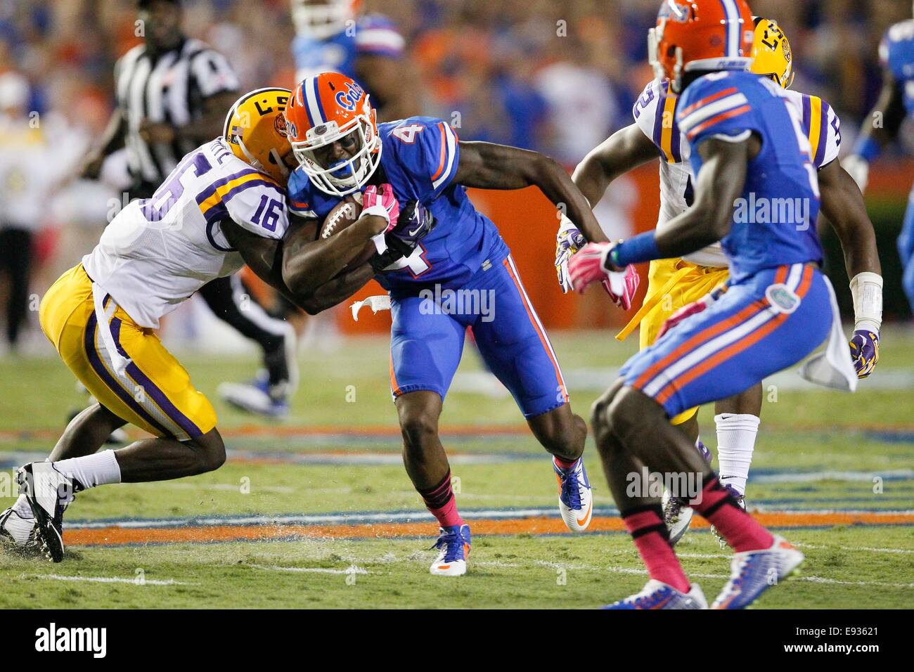 Oct 11, 2014 - Gainesville, Florida, U.S. - Florida Gators wide ...