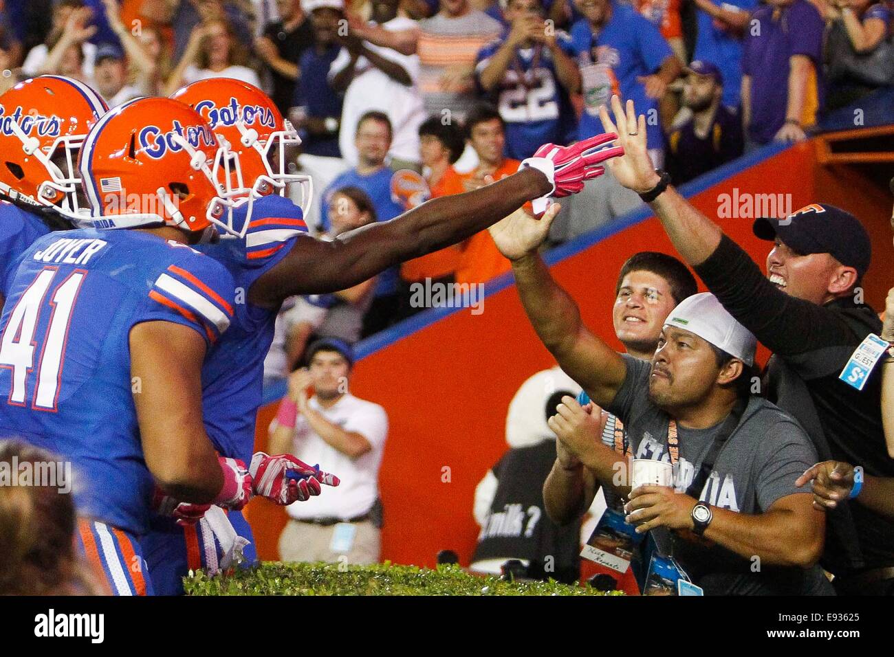 Oct 11, 2014 - Gainesville, Florida, U.S. - Florida Gators wide ...