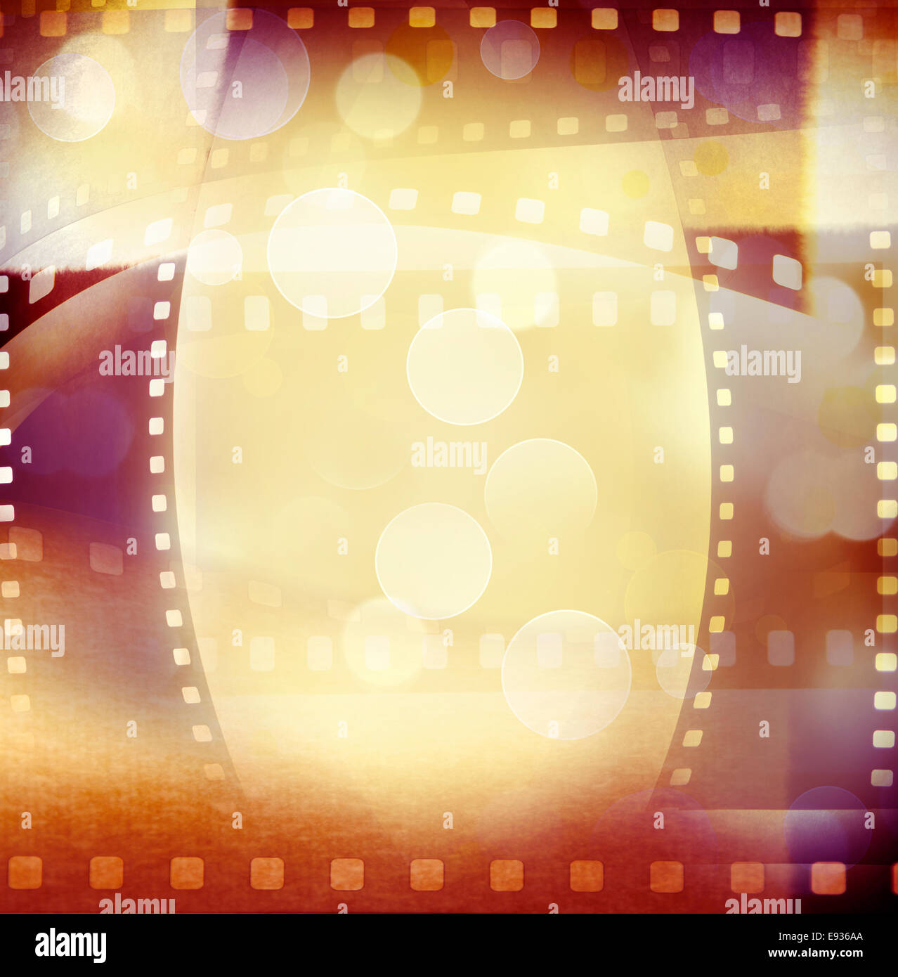 Film negative frames and circles Stock Photo - Alamy