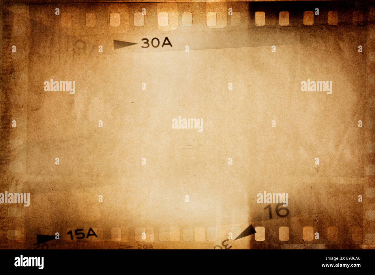 Film negative frames, film strips border Stock Photo - Alamy