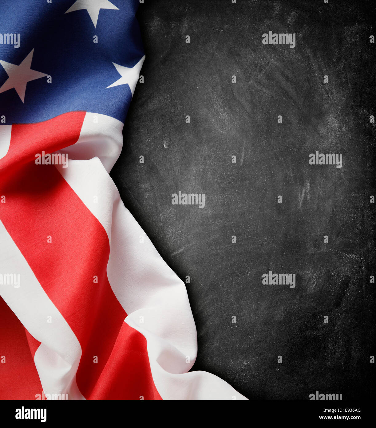 American school classroom flag hi-res stock photography and images - Alamy