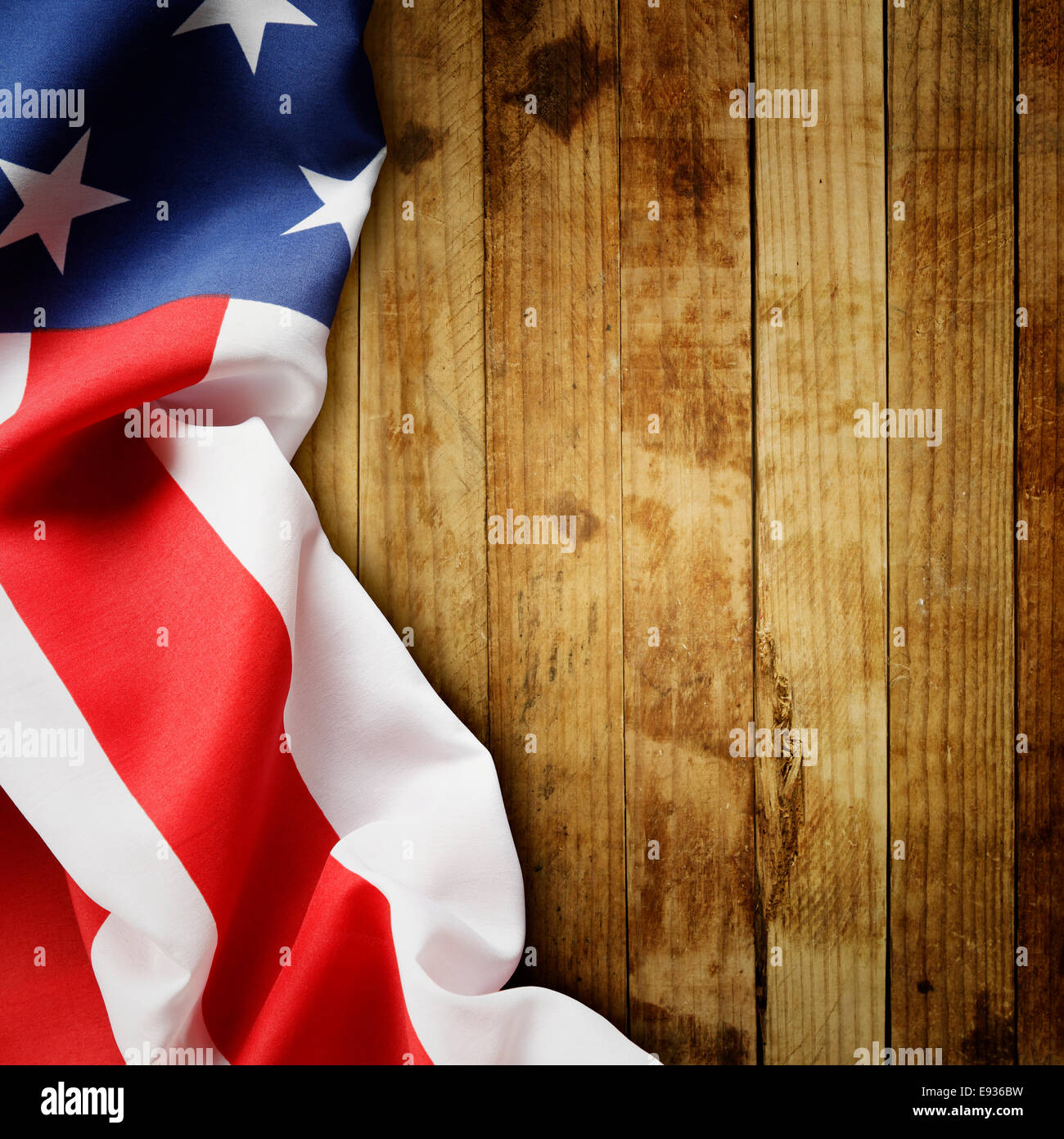 American flag wood background hi-res stock photography and images - Alamy