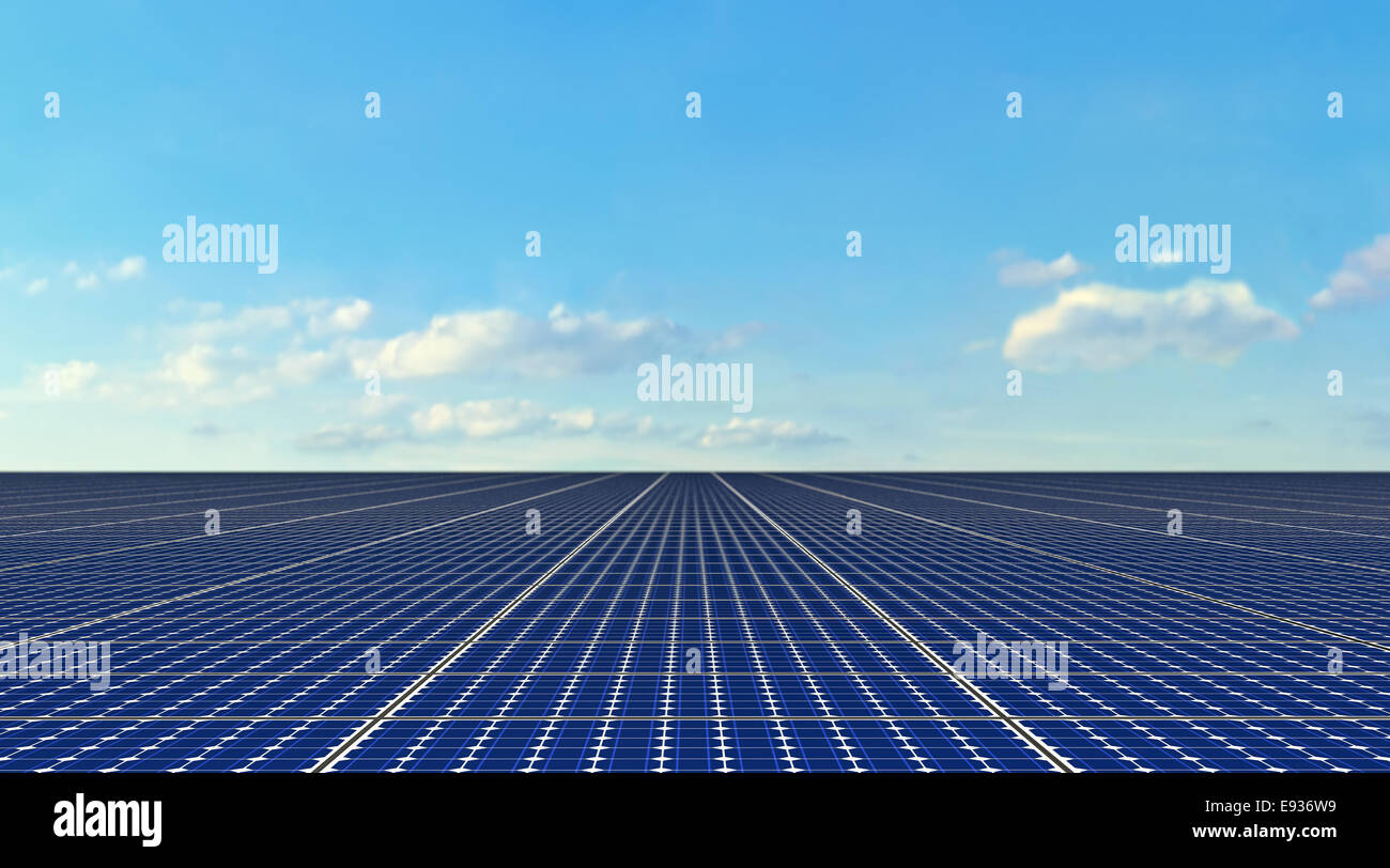 Solar Panels - Background Stock Photo - Alamy