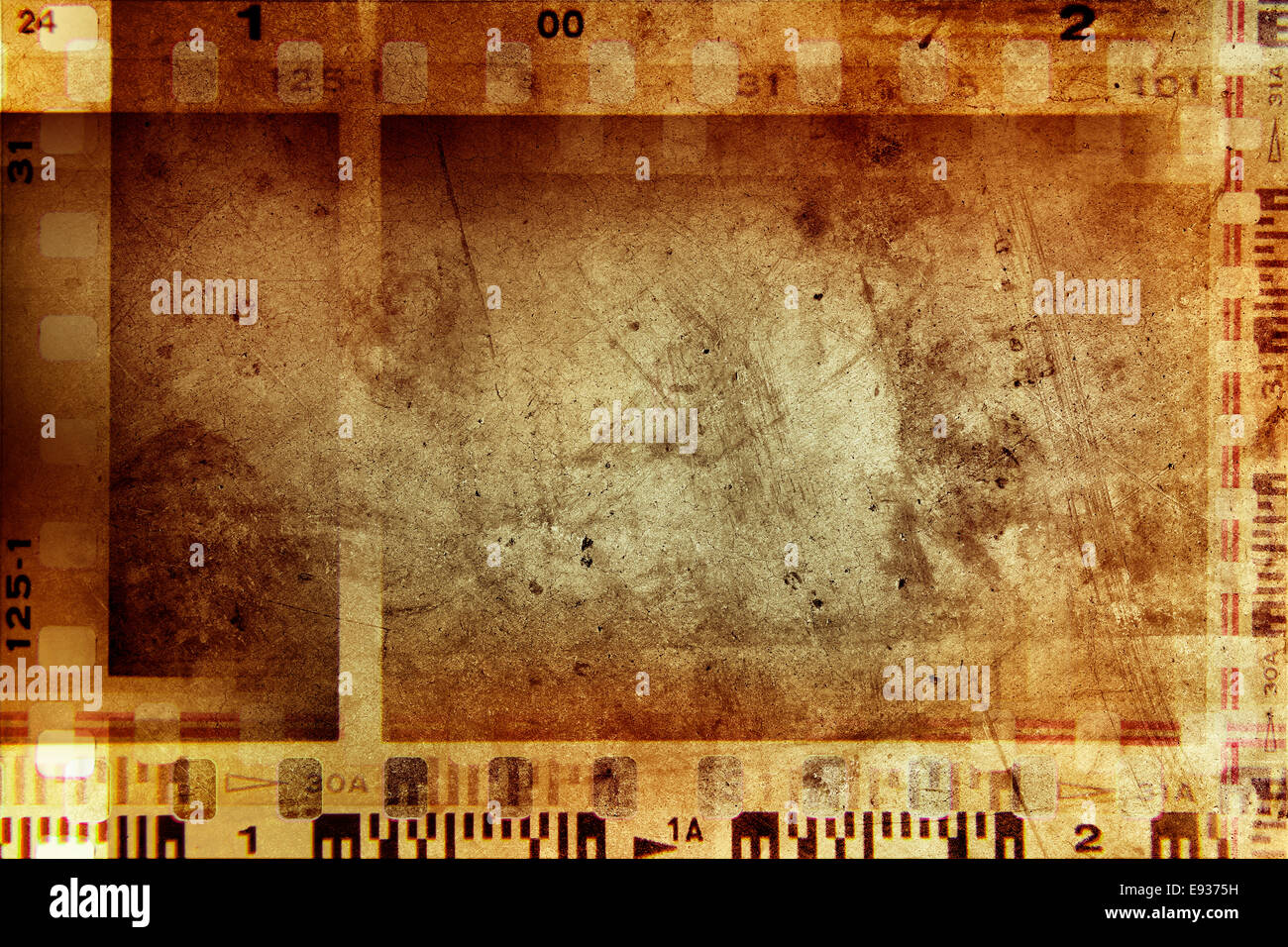 Film negative frames, film strips border Stock Photo - Alamy
