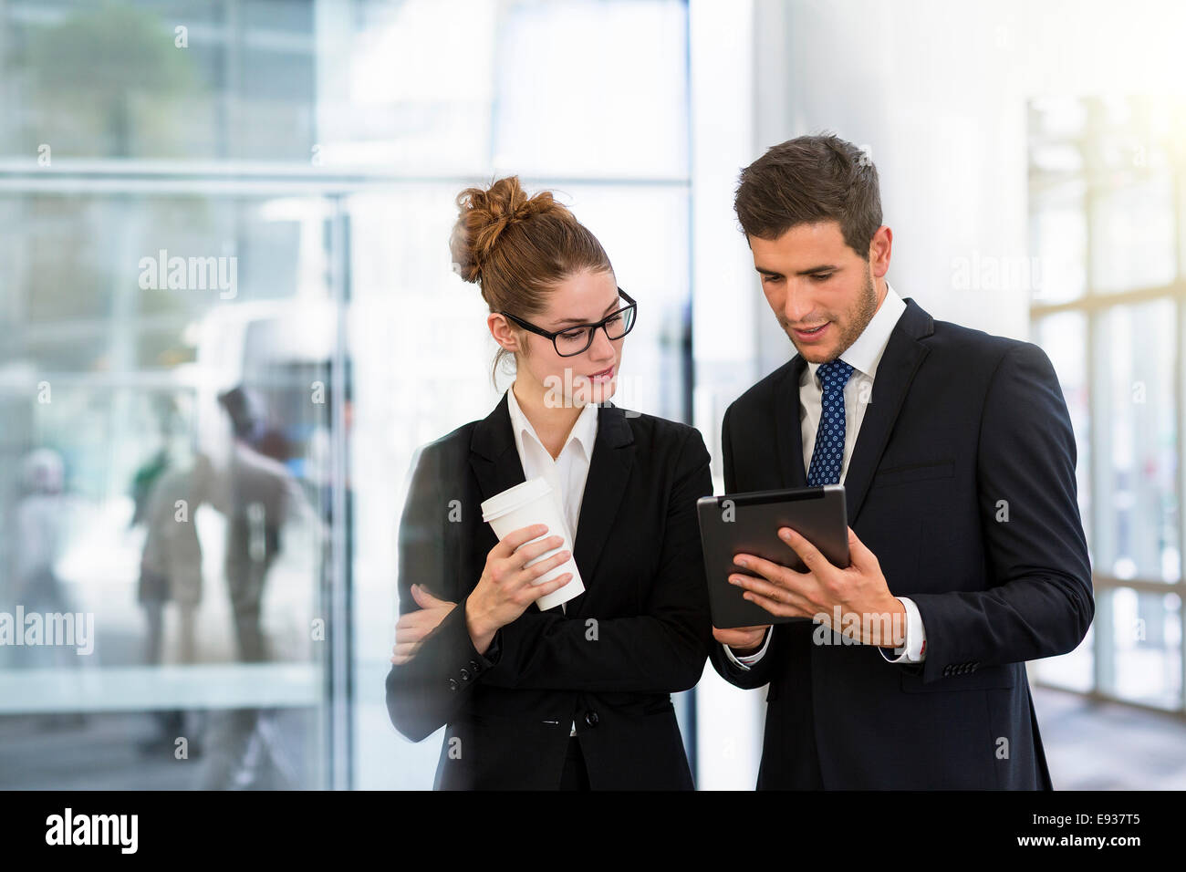 Portrait of business people Stock Photo - Alamy