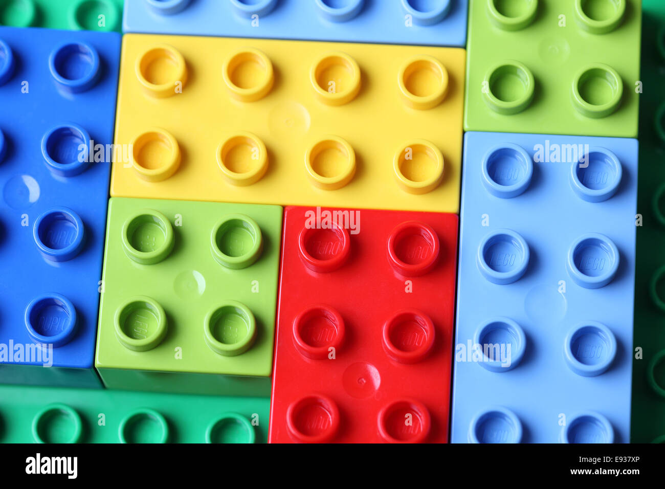 LEGO Duplo Blocks Stock Photo - Alamy