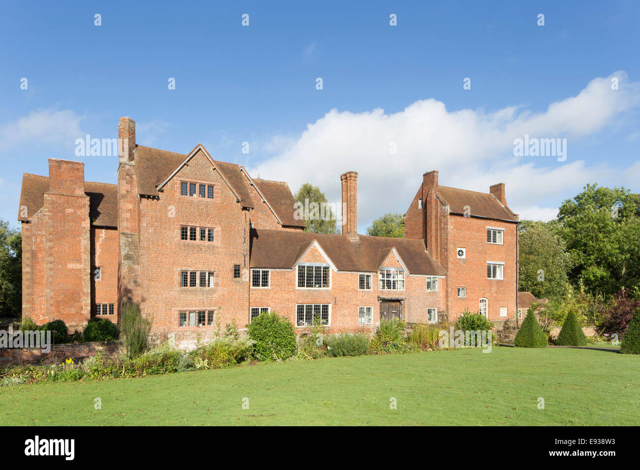 Harvington Hall a moated medieval and Elizabethan manor house ...