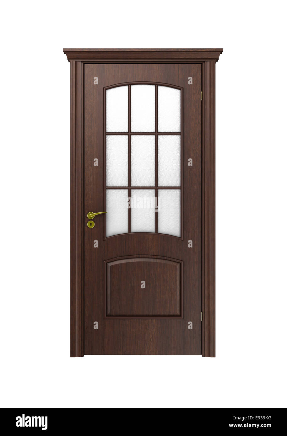 Wood door Cut Out Stock Images & Pictures - Alamy