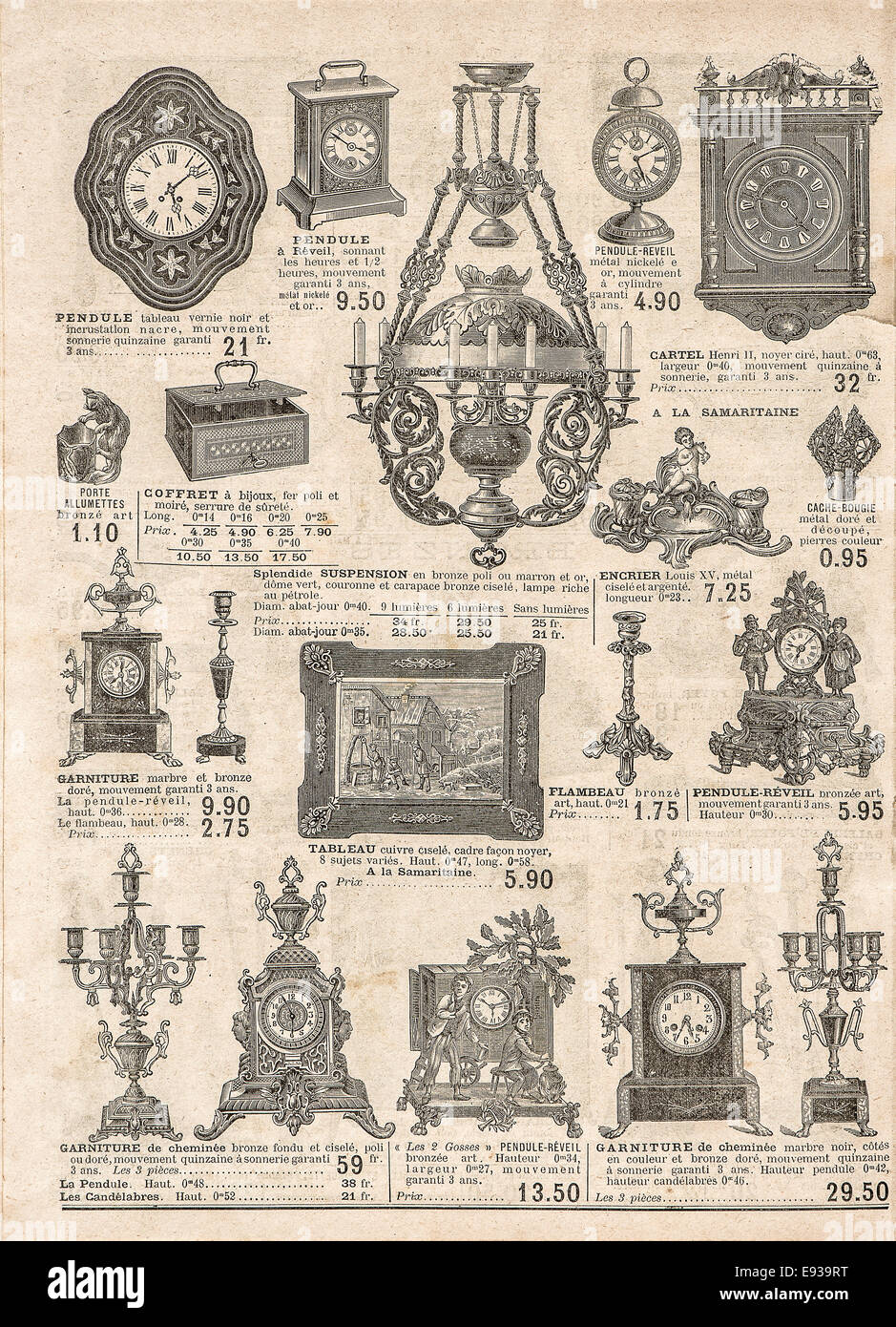 Fashion advertisement vintage france hi-res stock photography and ...