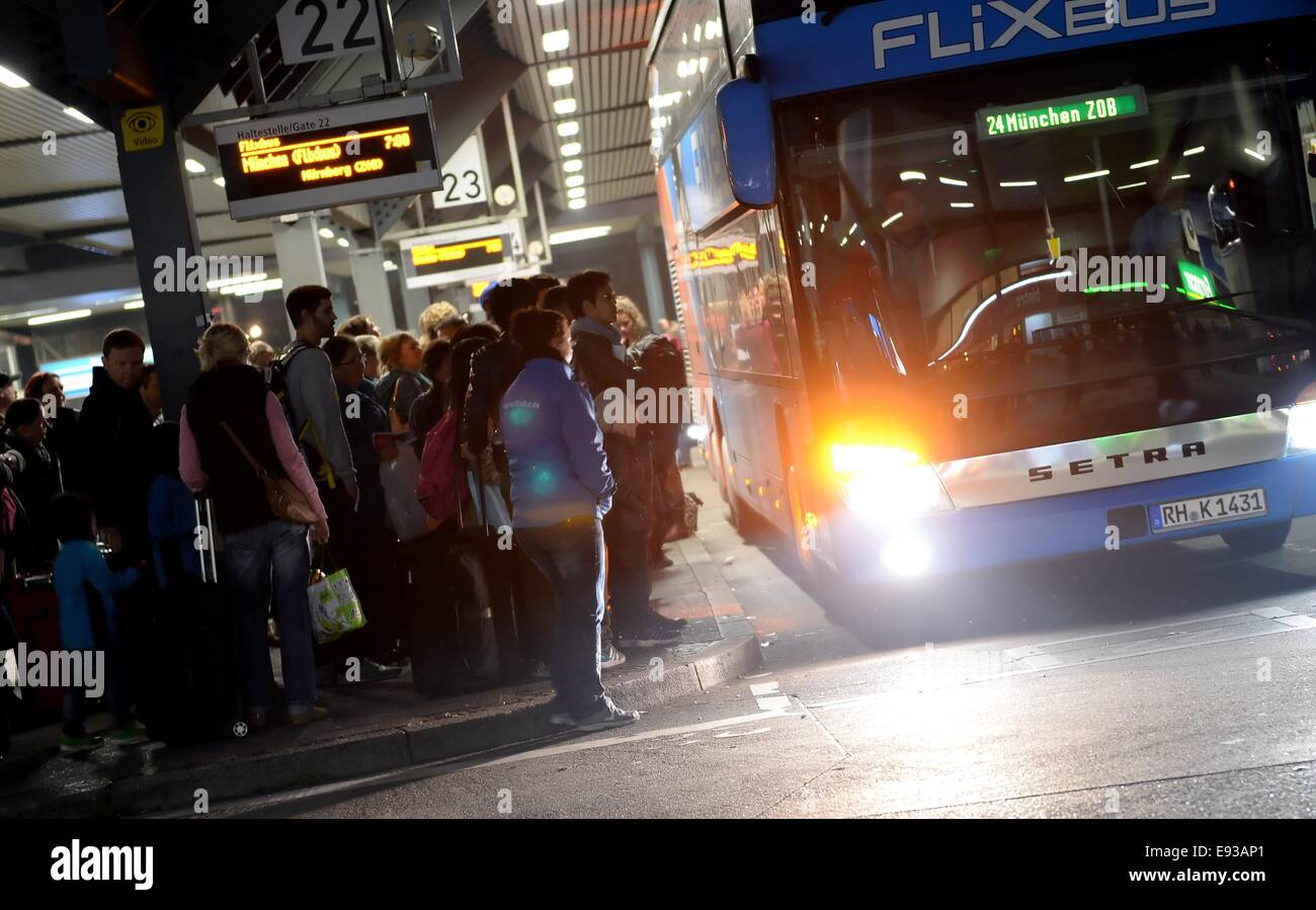 Berlin germany long distance buses hi-res stock photography and images ...