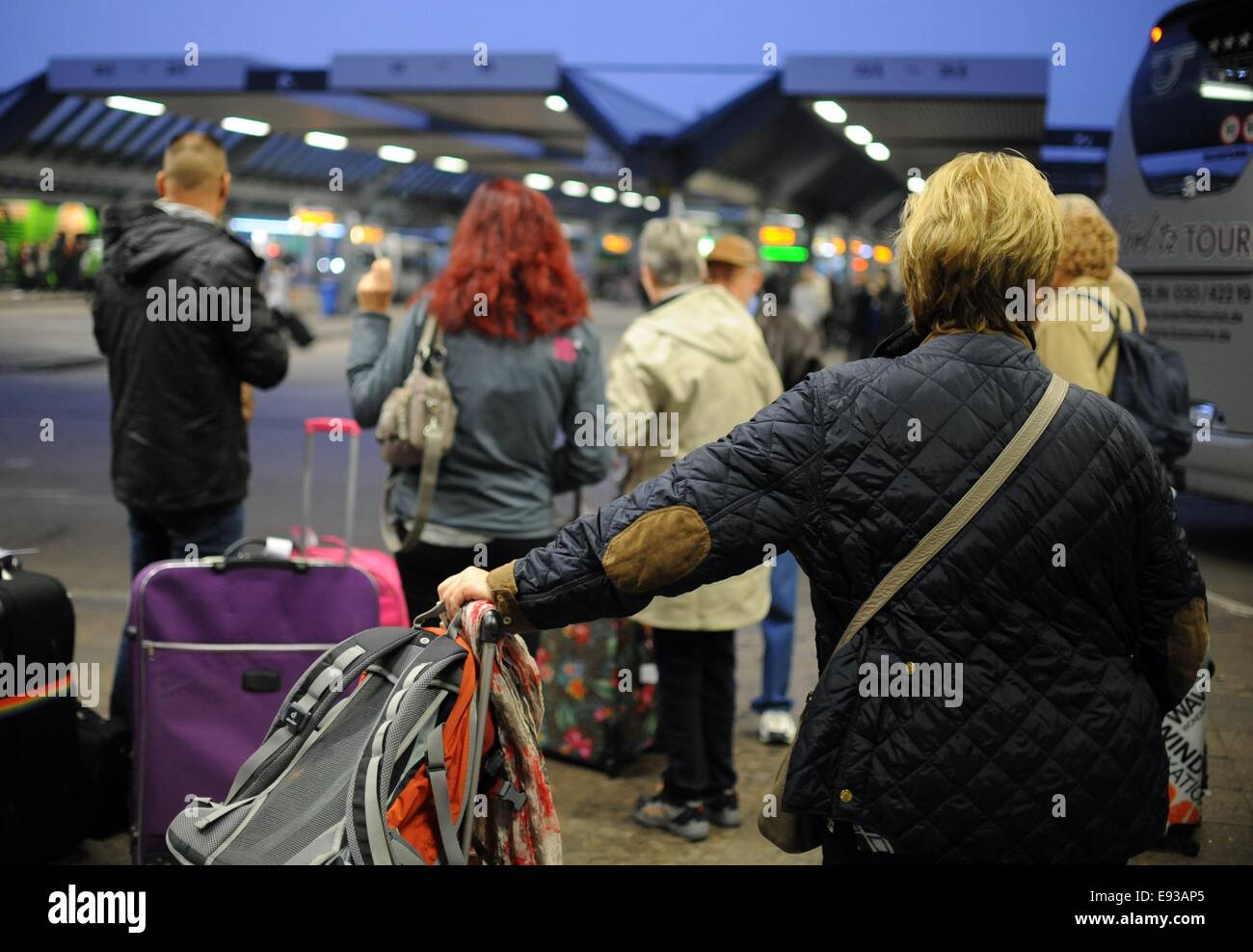 Berlin germany long distance buses hi-res stock photography and images ...