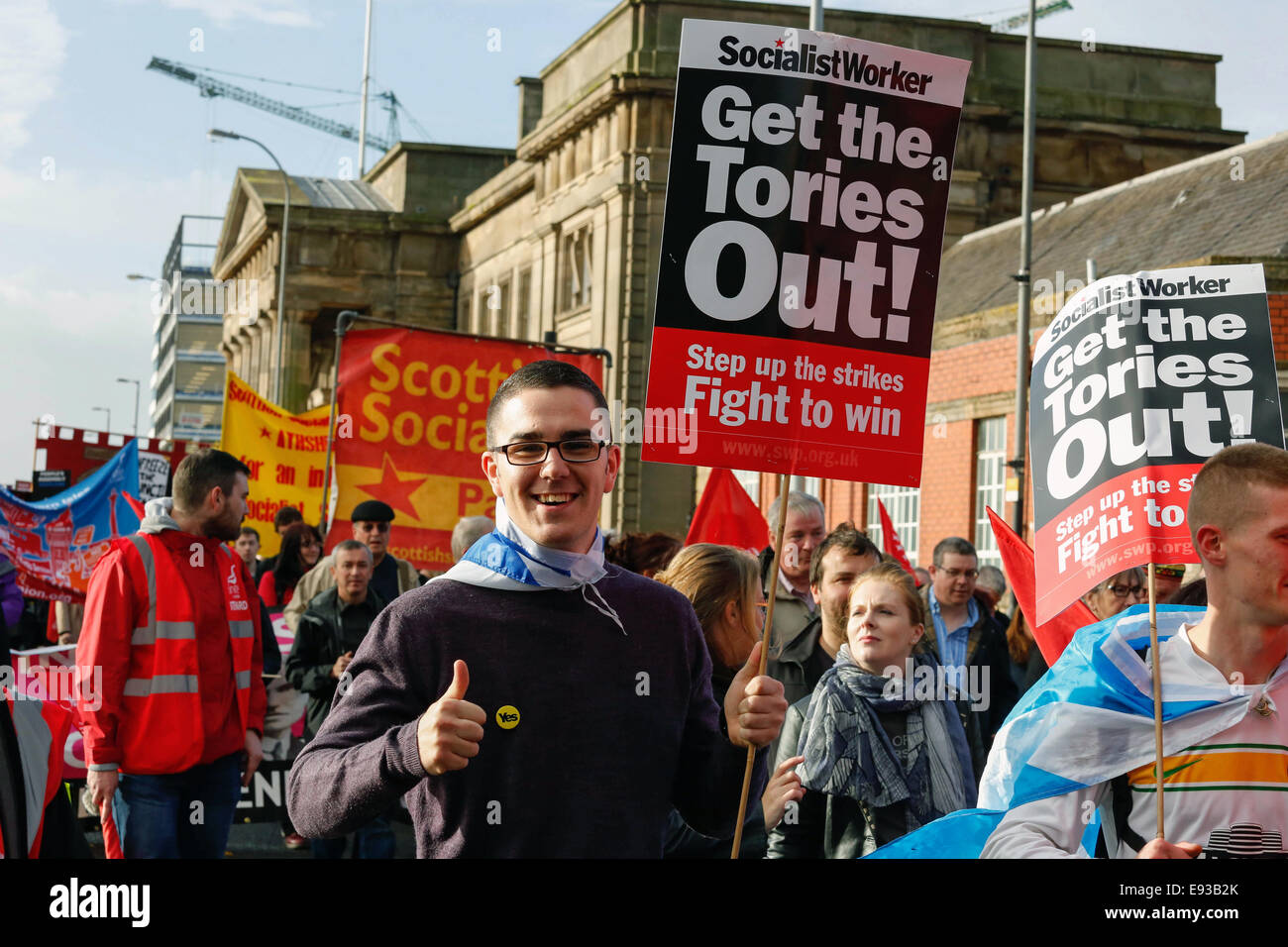 Scottish tuc members hi-res stock photography and images - Alamy