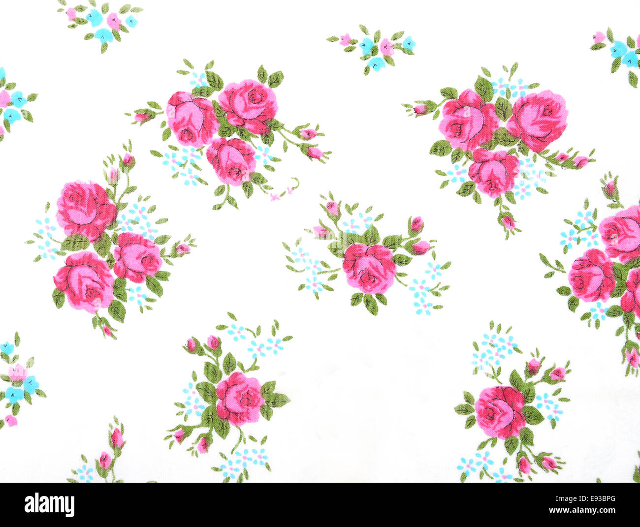 Cloth with flowers Stock Photo - Alamy