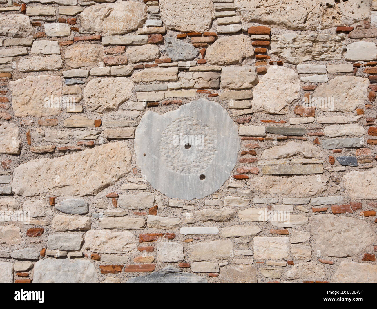 Details from fortification walls in Pythagoreion, Samos Greece ...