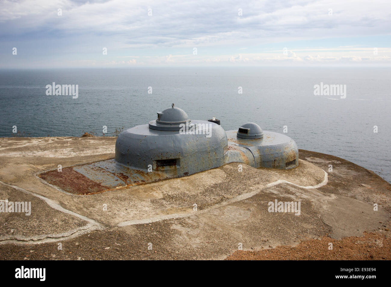 Noirmont Point Battery Range-finder turret and viewing cupolas for ...