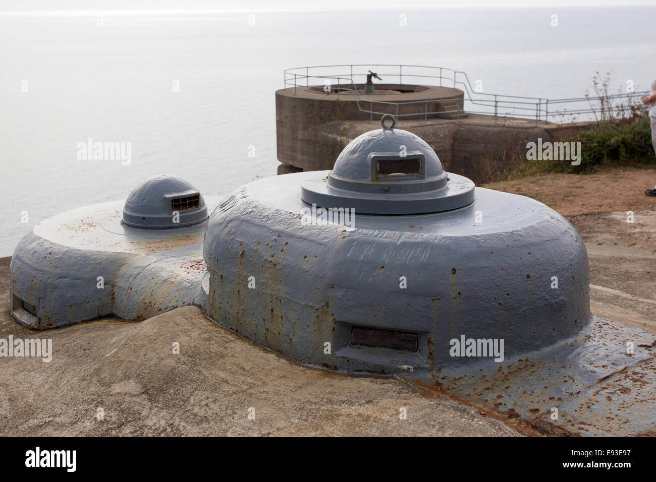 Noirmont Point Battery Range-finder turret and viewing cupolas for ...