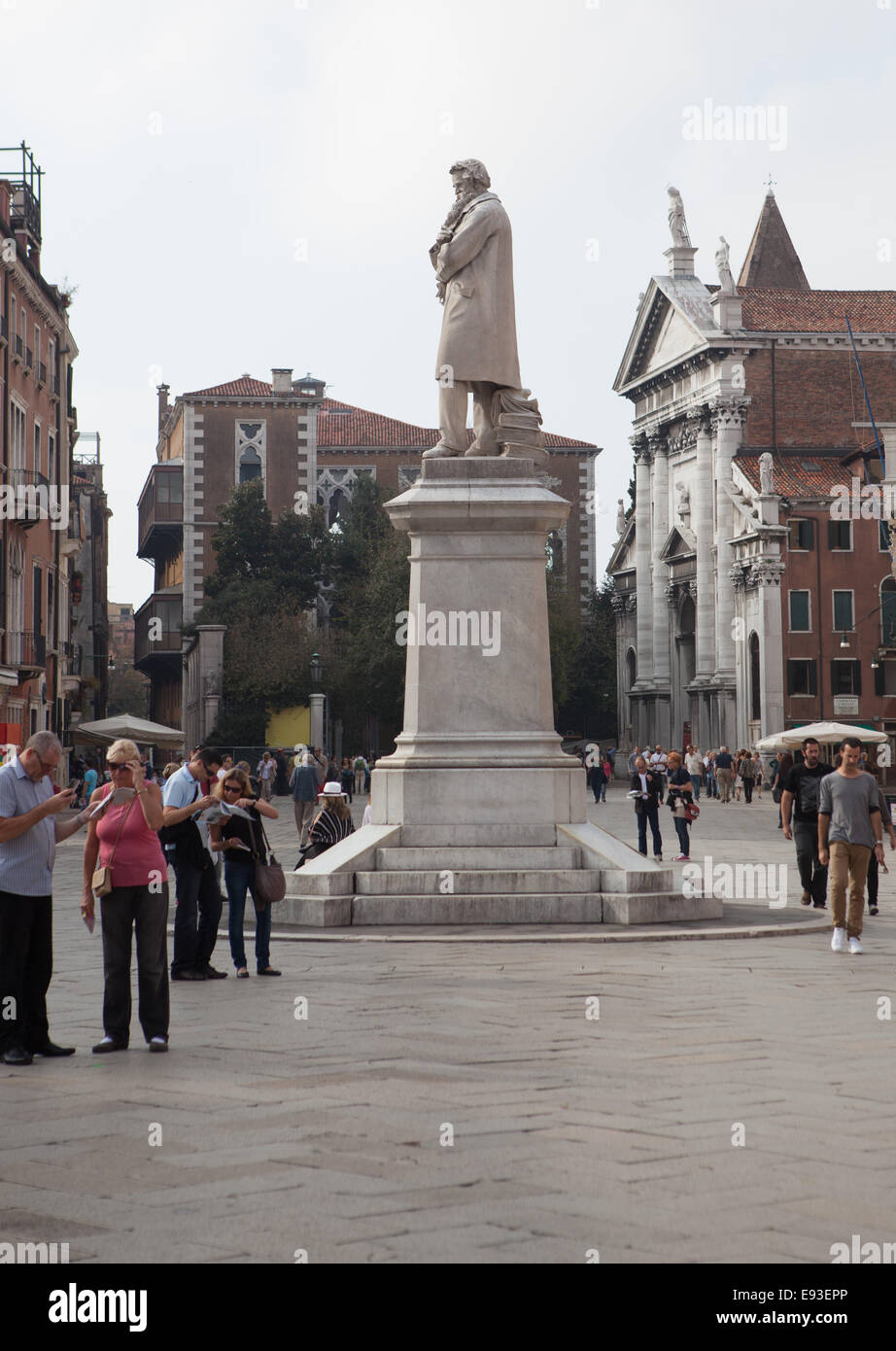 Venice statue hi-res stock photography and images - Alamy