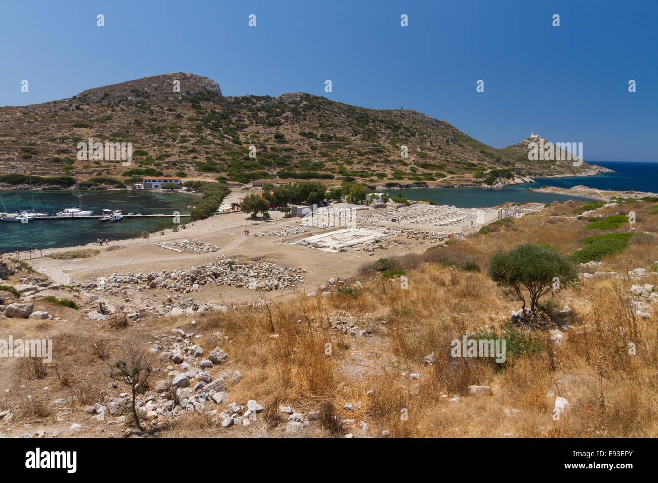 Ruins Knidos Datca Turkey Stock Photo - Alamy