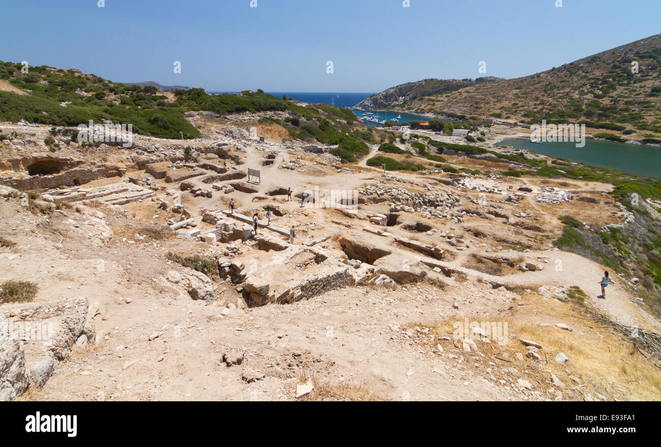 Ruins Knidos Datca Turkey Stock Photo - Alamy