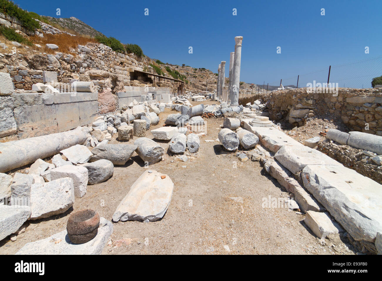 Ruins Knidos Datca Turkey Stock Photo - Alamy