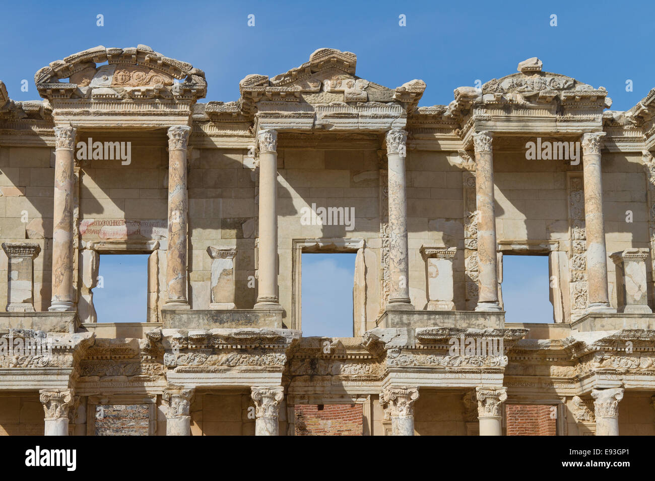 Library of Celsus in Ephesus, Turkey Stock Photo - Alamy
