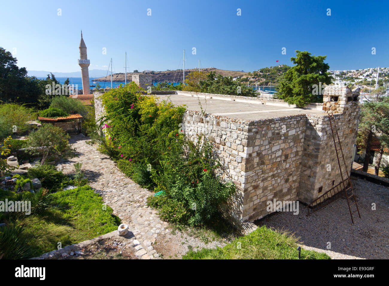 Building Bodrum Castle Turkey Stock Photo - Alamy