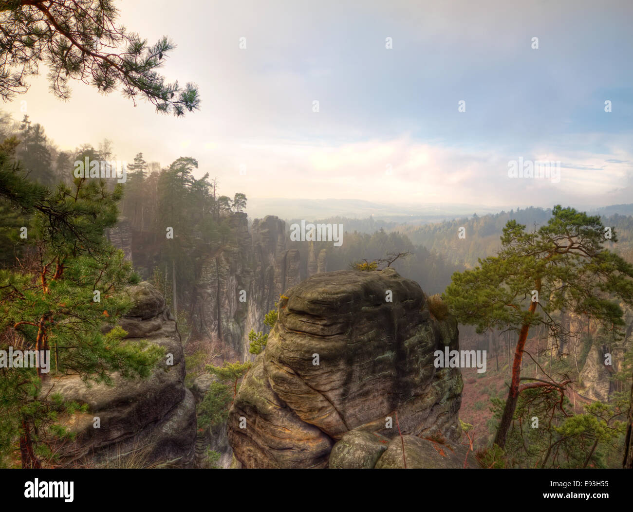 Rock Town in Bohemian Paradise Stock Photo - Alamy