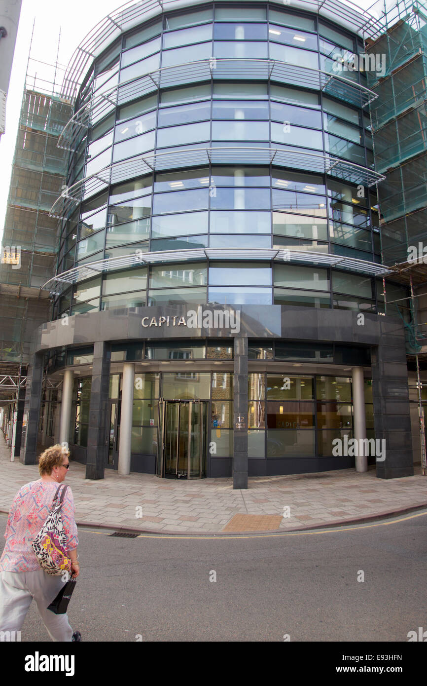 Capita Offices St Helier Jersey The Channel Islands Stock Photo - Alamy