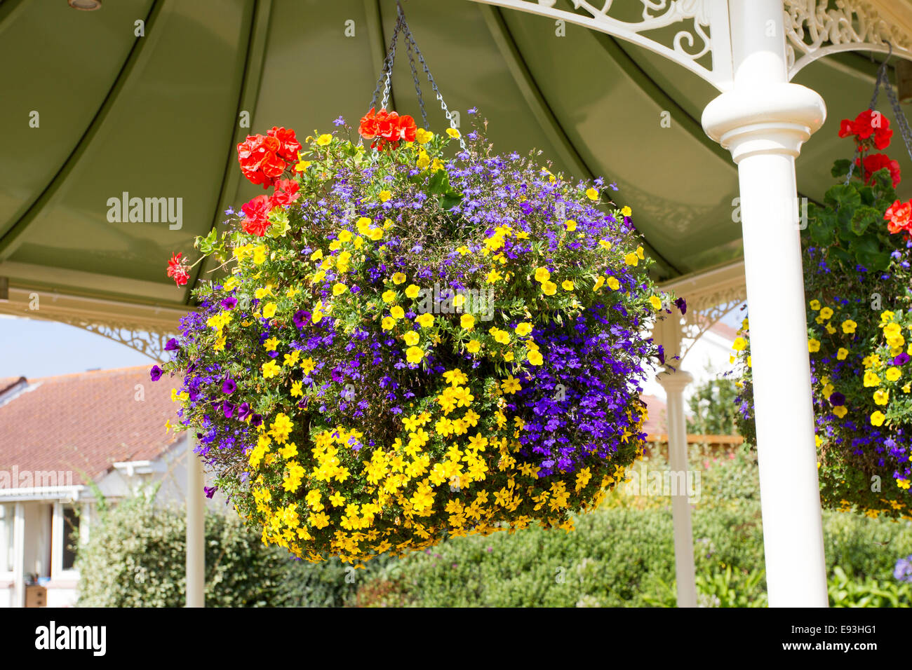 Hanging baskets hi-res stock photography and images - Alamy