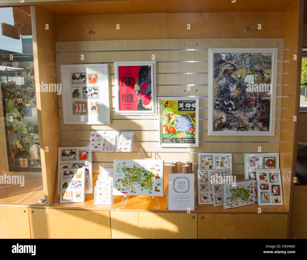 Lauren Radley souvenirs Durrell Wild Life Trust Trinity Jersey Channel ...