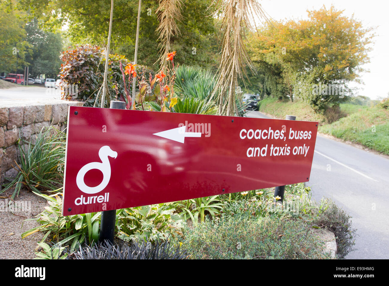 Durrell Wild Life Trust Trinity Jersey Channel Islands Stock Photo - Alamy