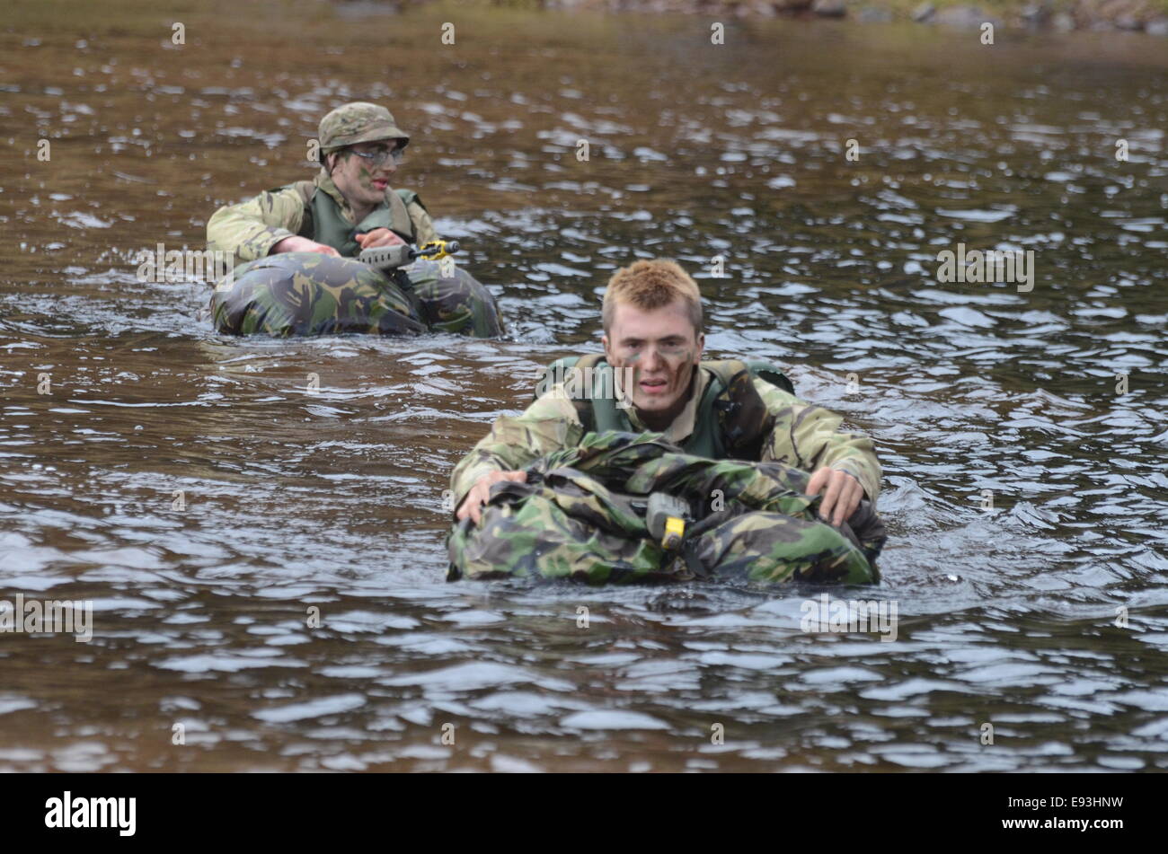 Cambrian Hills, Wales, UK. 18th October, 2014. Cambrian Patrol The ...