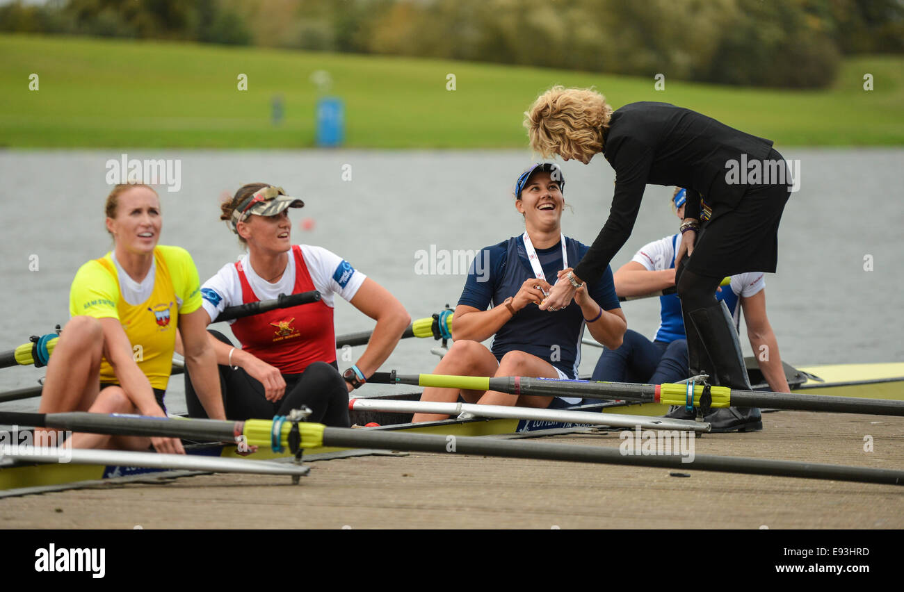 The national water sports centre at holme pierrepont hi-res stock ...