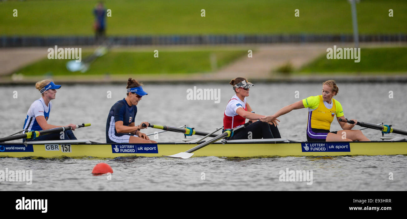 Rowing national water sports centre nottingham hi-res stock photography ...