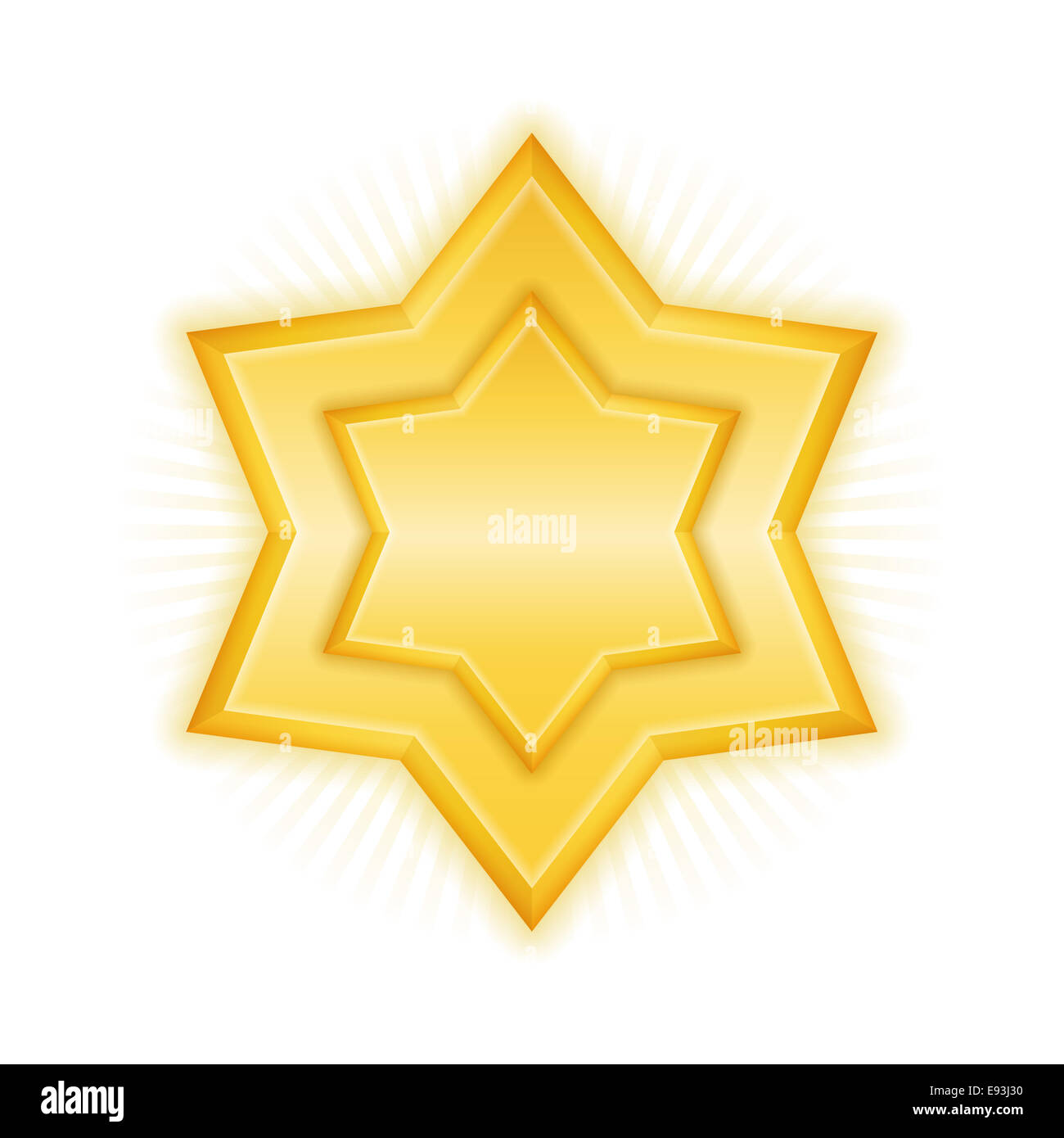 Star icon gold shape hi-res stock photography and images - Alamy