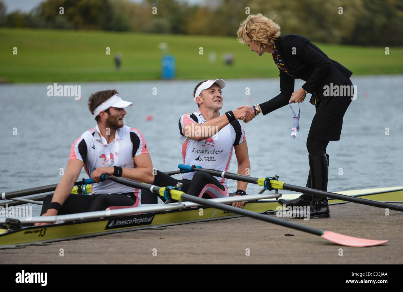 Nottingham, UK. 18th Oct, 2014. British Rowing Championships. John ...