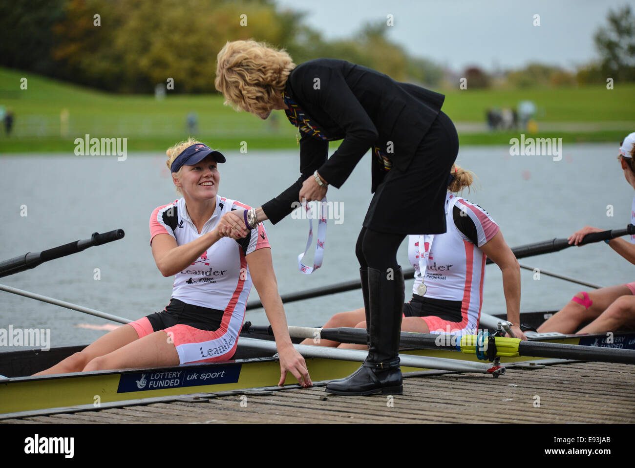 Nottingham, UK. 18th Oct, 2014. British Rowing Championships. Polly ...