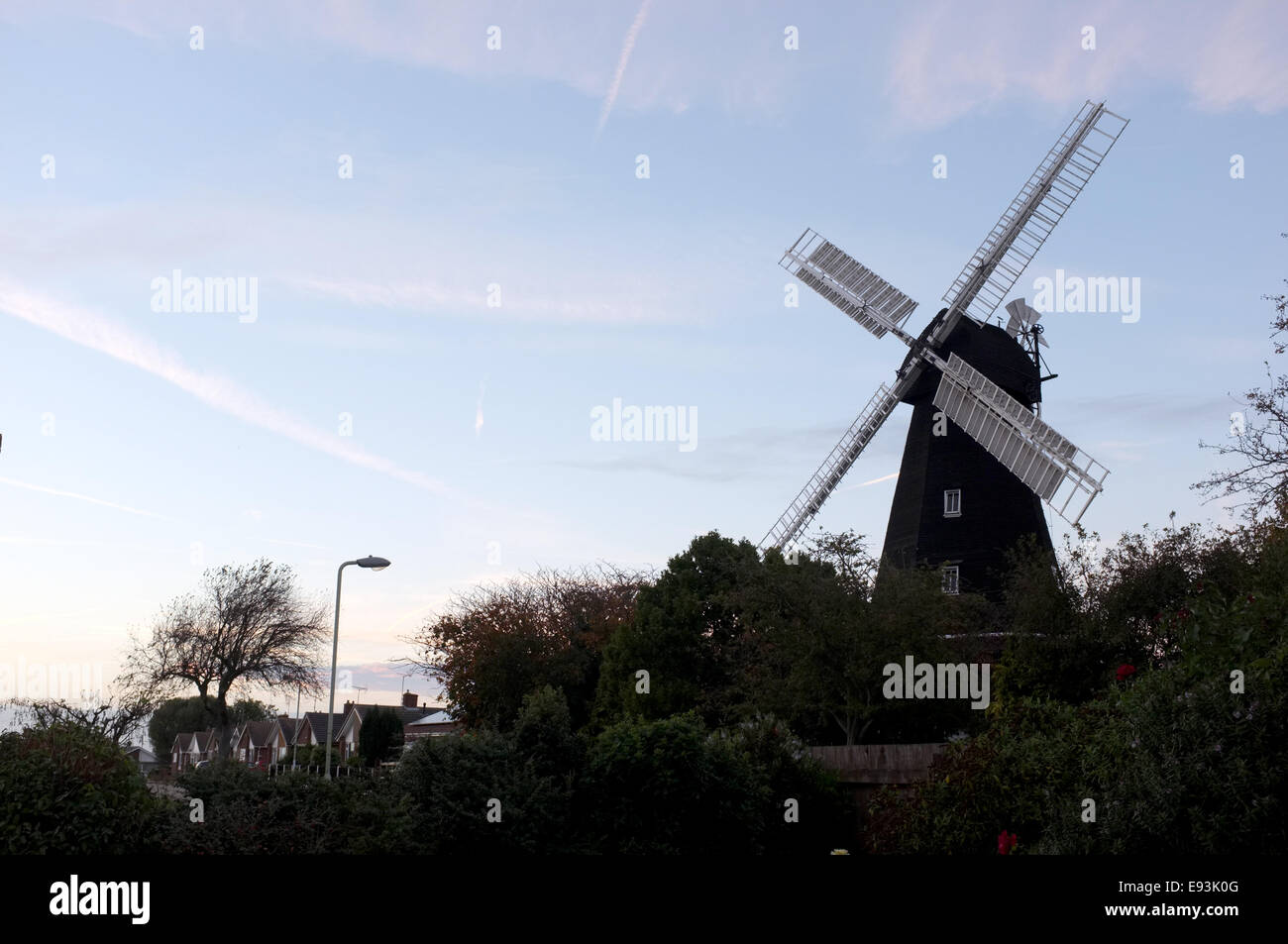 Wind turbines in english channel hi-res stock photography and images ...