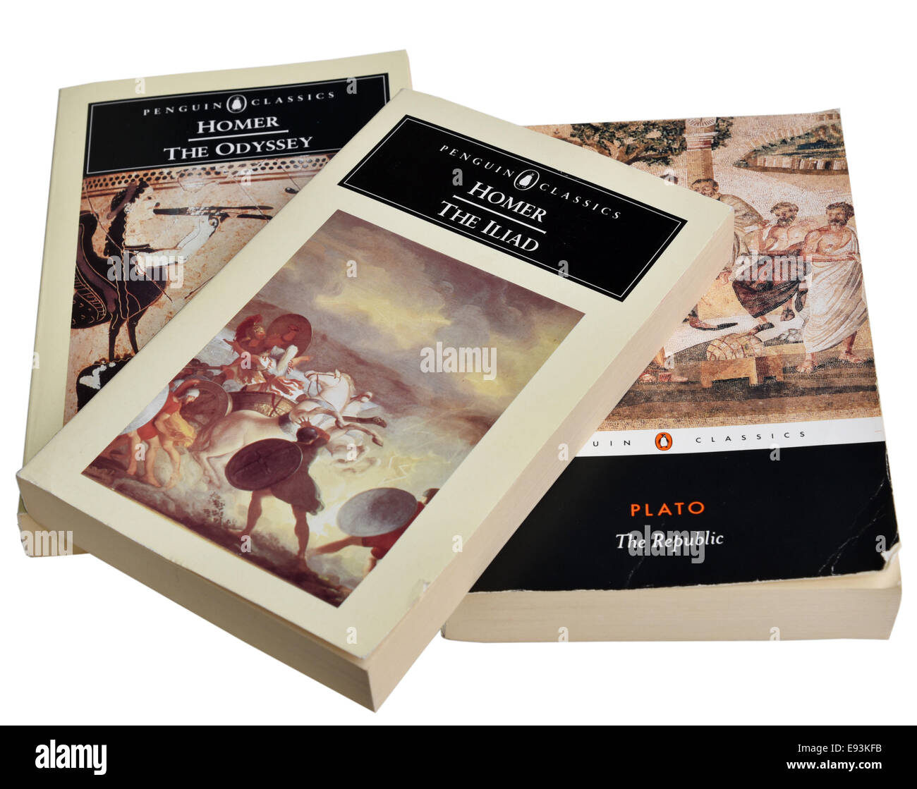 The Odyssey, The Iliad and The Republic, classics of Greek literature ...