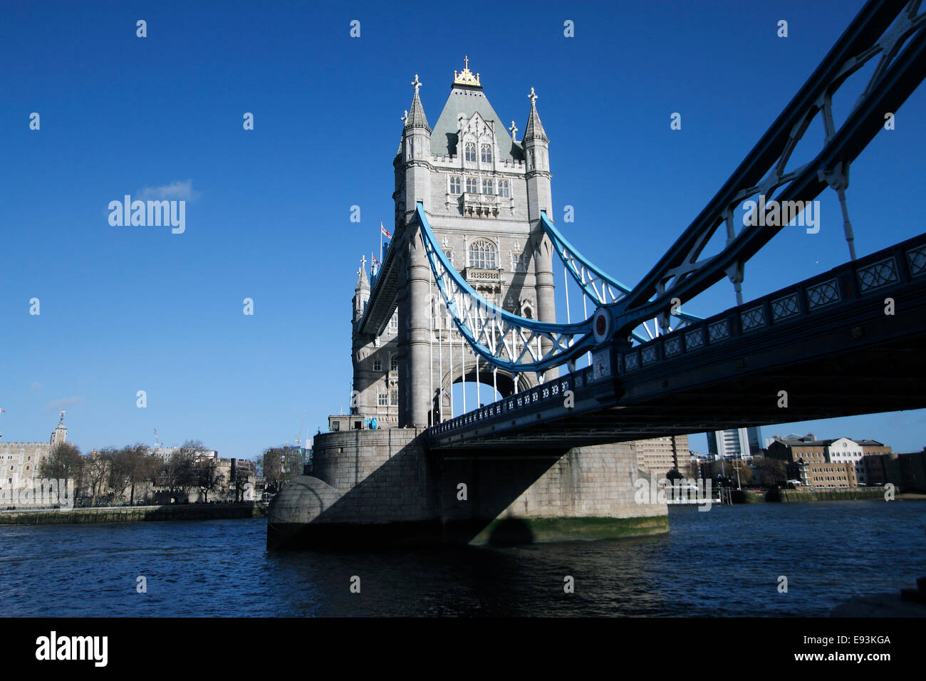 Tower Bridge SE1,looking North Tower Bridge (built 1886–1894) is a ...