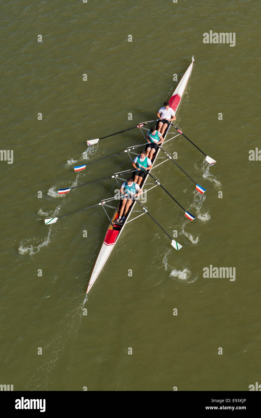 Crew Rowing Aerial High Resolution Stock Photography and Images - Alamy